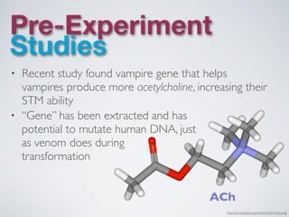Vampire DNA: A Cure for AD | PPT