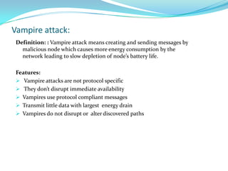 Vampire attacks | PPT