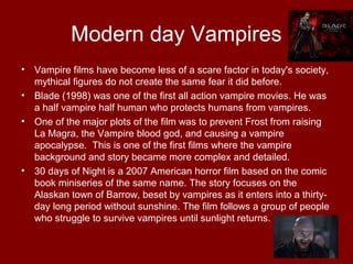 Vampire movies | PPT