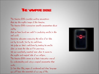 Vampires | PPT