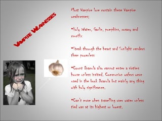 Vampires | PPT