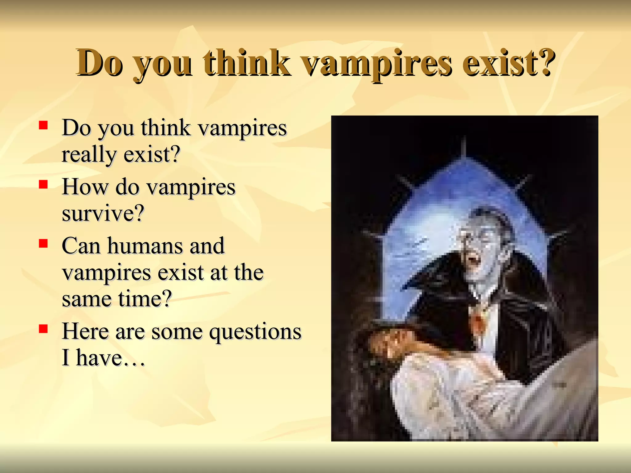 Vampires | PPT