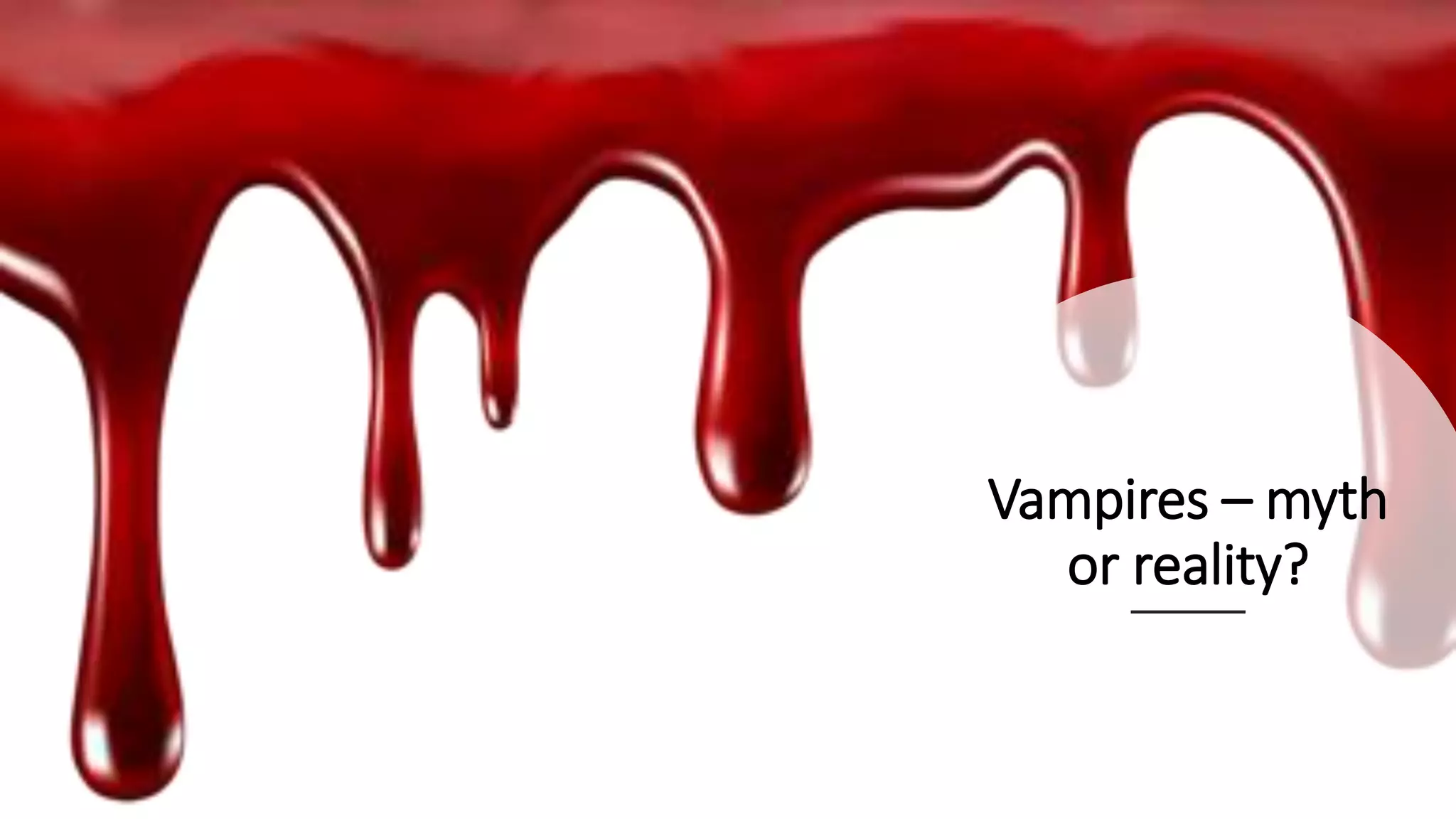 Vampires english presentation | PPTX