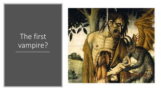 Vampires english presentation | PPTX
