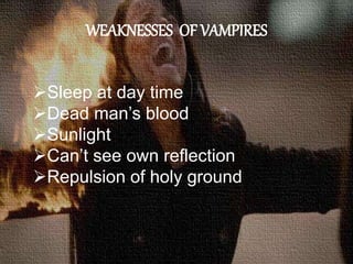 Vampires ppt | PPT