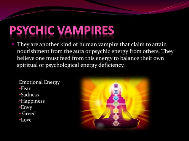 Vampire subculture | PPTX