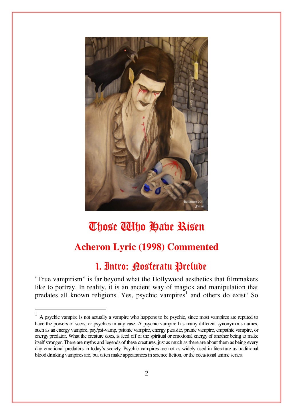 Vampire Temple of Atazoth