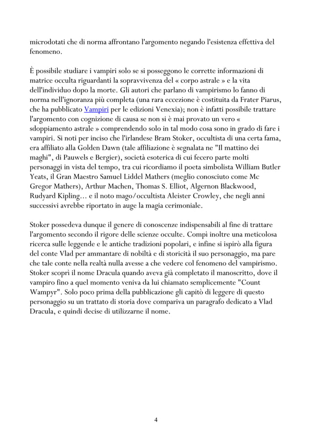 Vampiri salvatore brizzi | PDF