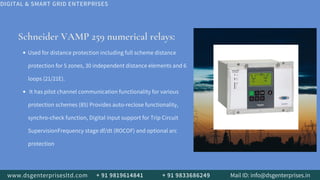 Schneider VAMP Numerical Relays for industries | PDF