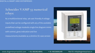 Schneider VAMP Numerical Relays for industries | PDF