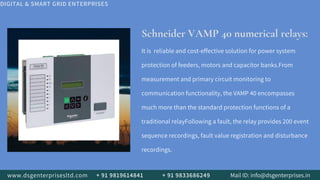 Schneider VAMP Numerical Relays for industries | PDF