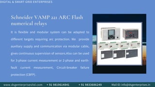 Schneider VAMP Numerical Relays for industries | PDF