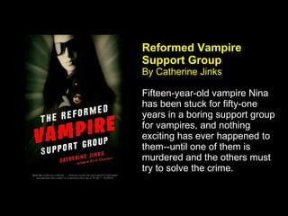 Vampire & Werewolf Fiction | PPT