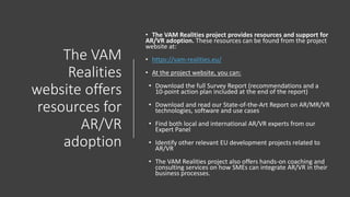 VAM Realities survey report highlights | PPT