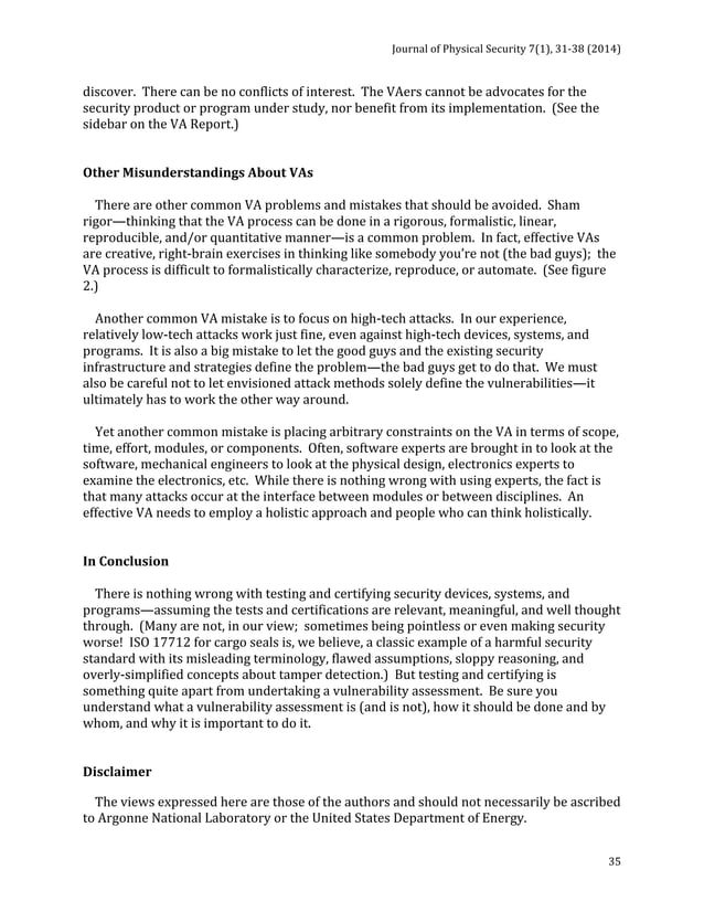 Vulnerability Assessment Myths | PDF