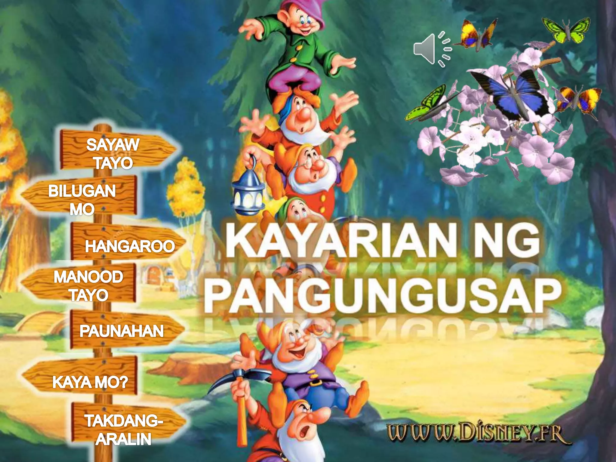 Bahagi, Ayos at Kayarian ng Pangungusap | PPTX