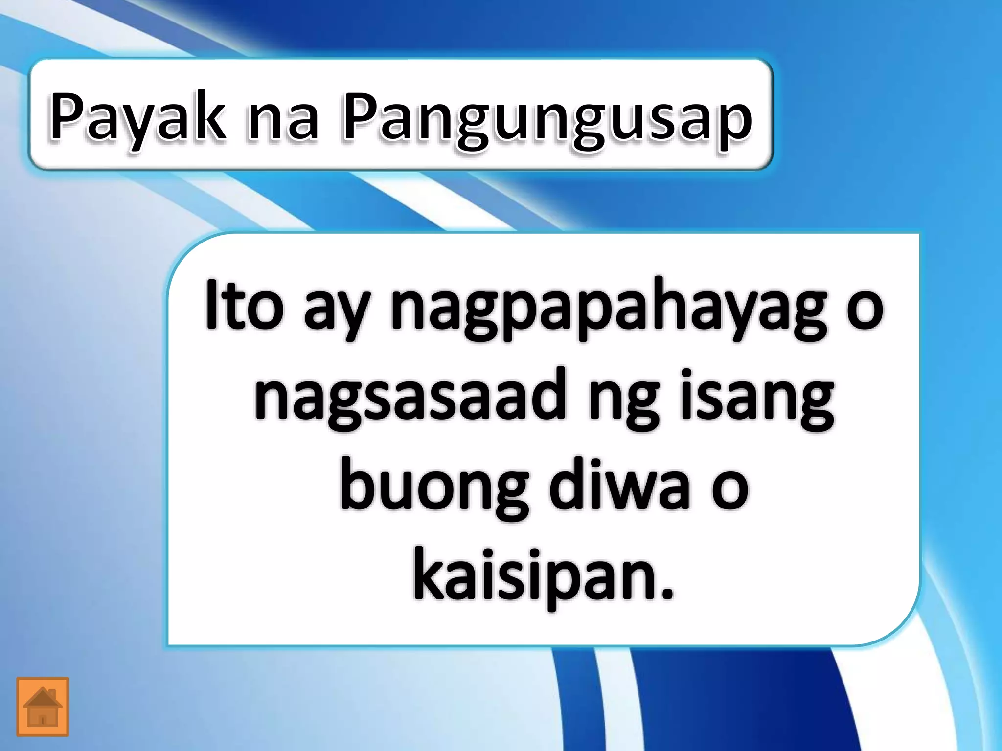 Bahagi, Ayos at Kayarian ng Pangungusap | PPTX