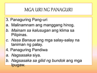 Ang Bahagi Ng Pangungusap At Iba't-Ibang Uri Ng Paksa At, 60% OFF