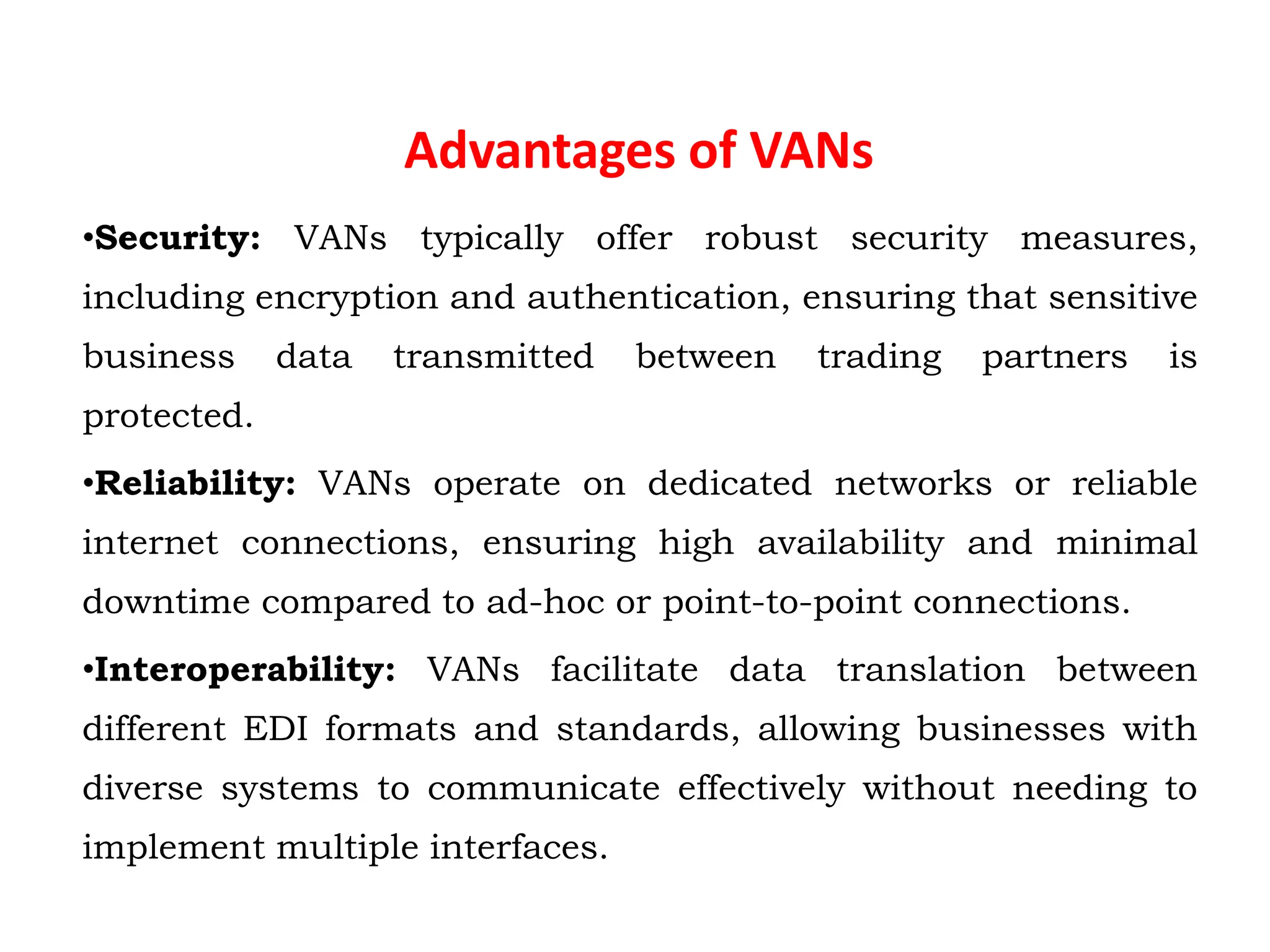 Value Added Network (VAN) - Advantages & Disadvantages.pptx