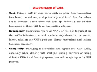 Value Added Network (VAN) - Advantages & Disadvantages.pptx