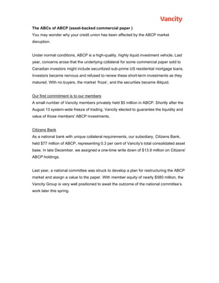 Van City Abcp Release | PDF