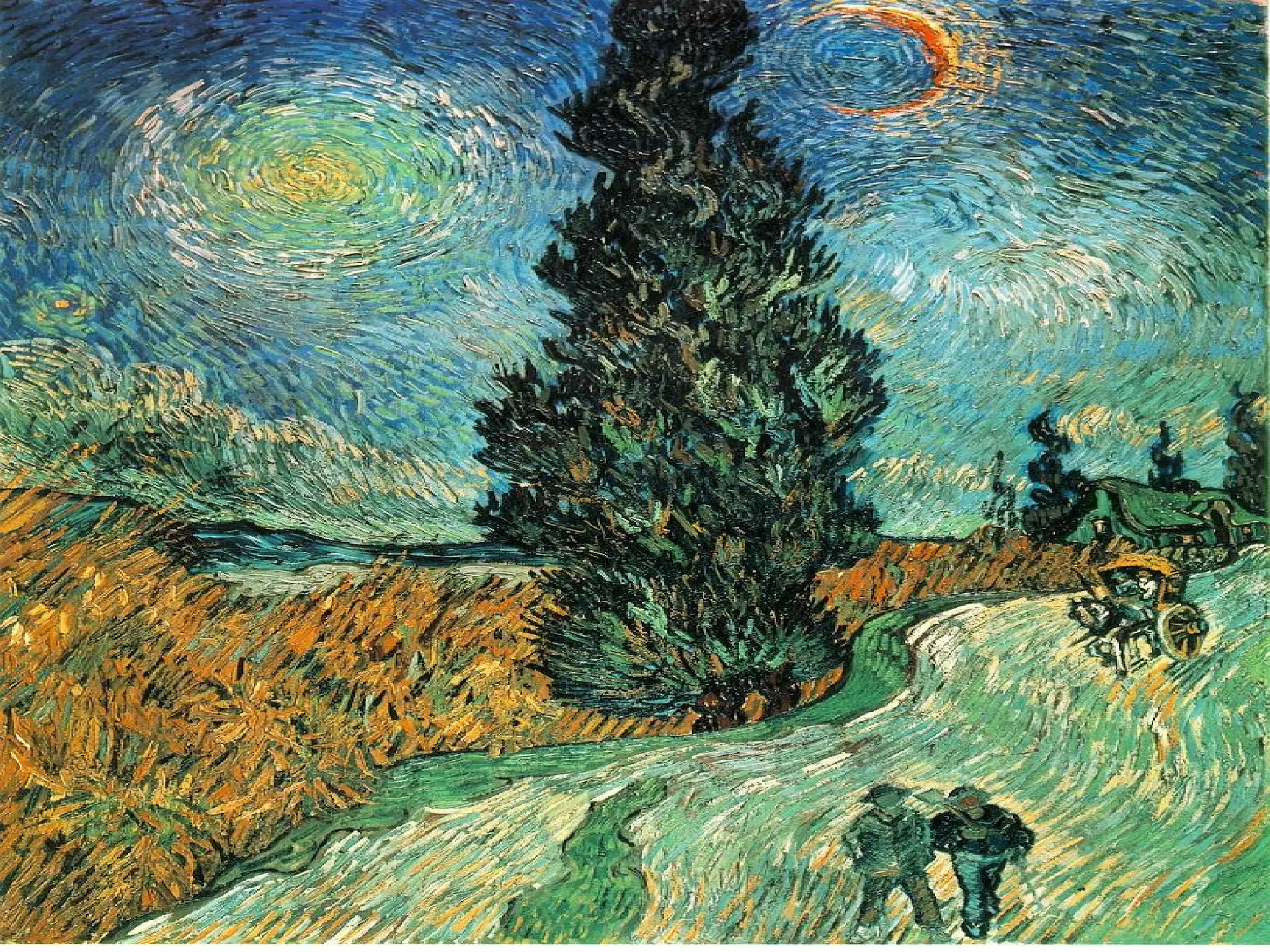 Van Gogh Power Point Starry, Starry Night | PPT