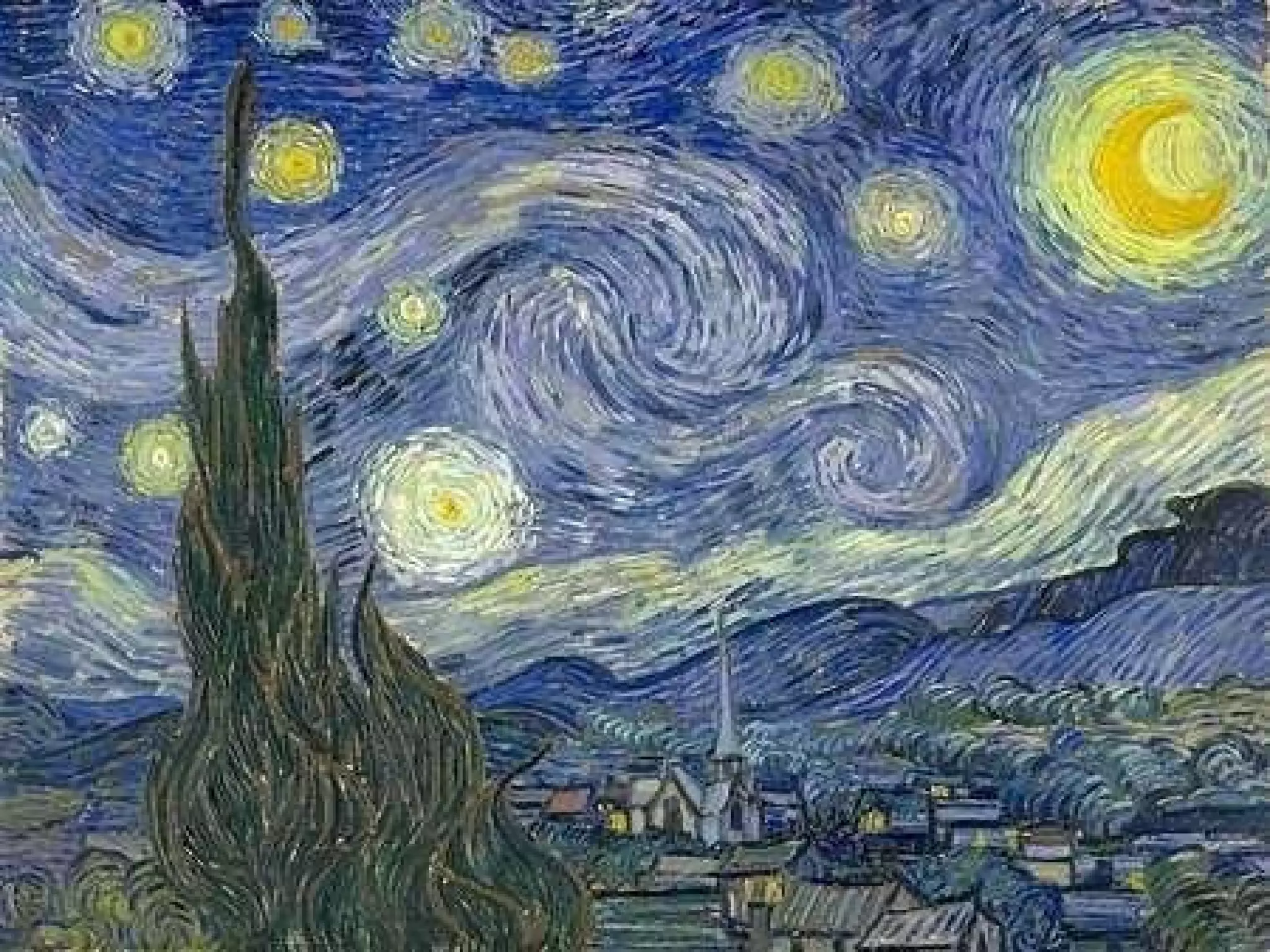 Van Gogh Power Point Starry, Starry Night | PPT
