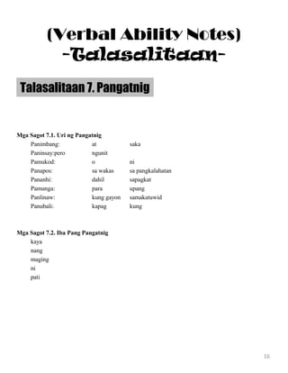 Talasalitaan | PPT