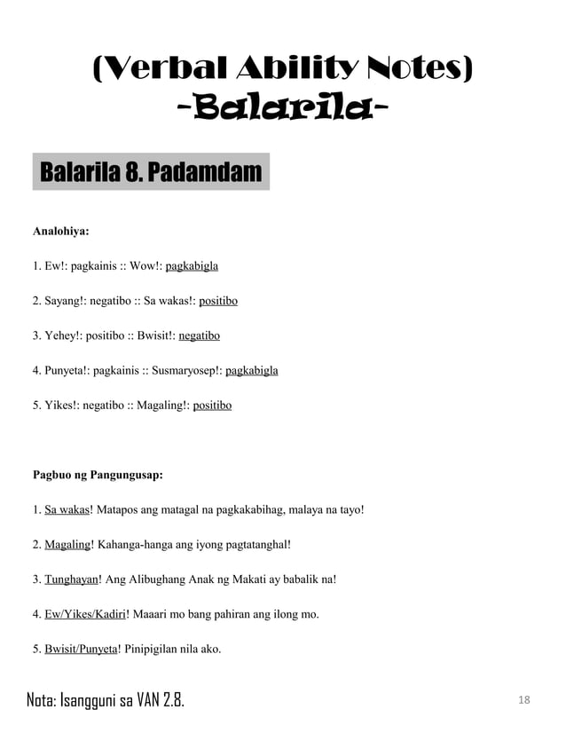 Balarila | PPT