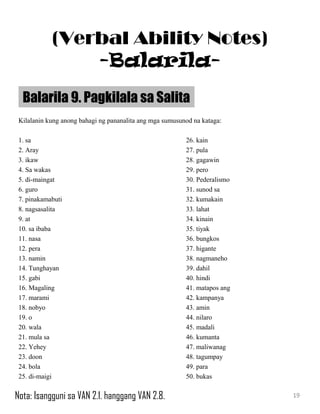 Balarila | PPT
