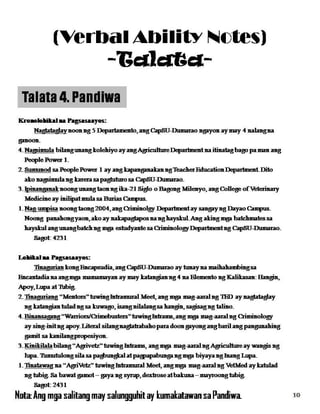 Talata (VAN) | PPT