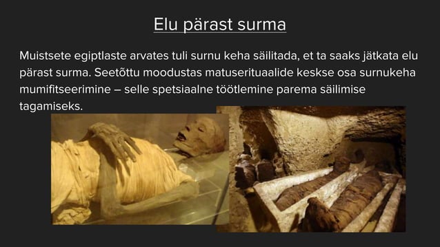 Vana egiptuse kunst ja ajalugu | PPTX