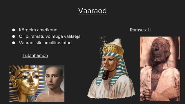 Vana egiptuse kunst ja ajalugu | PPTX