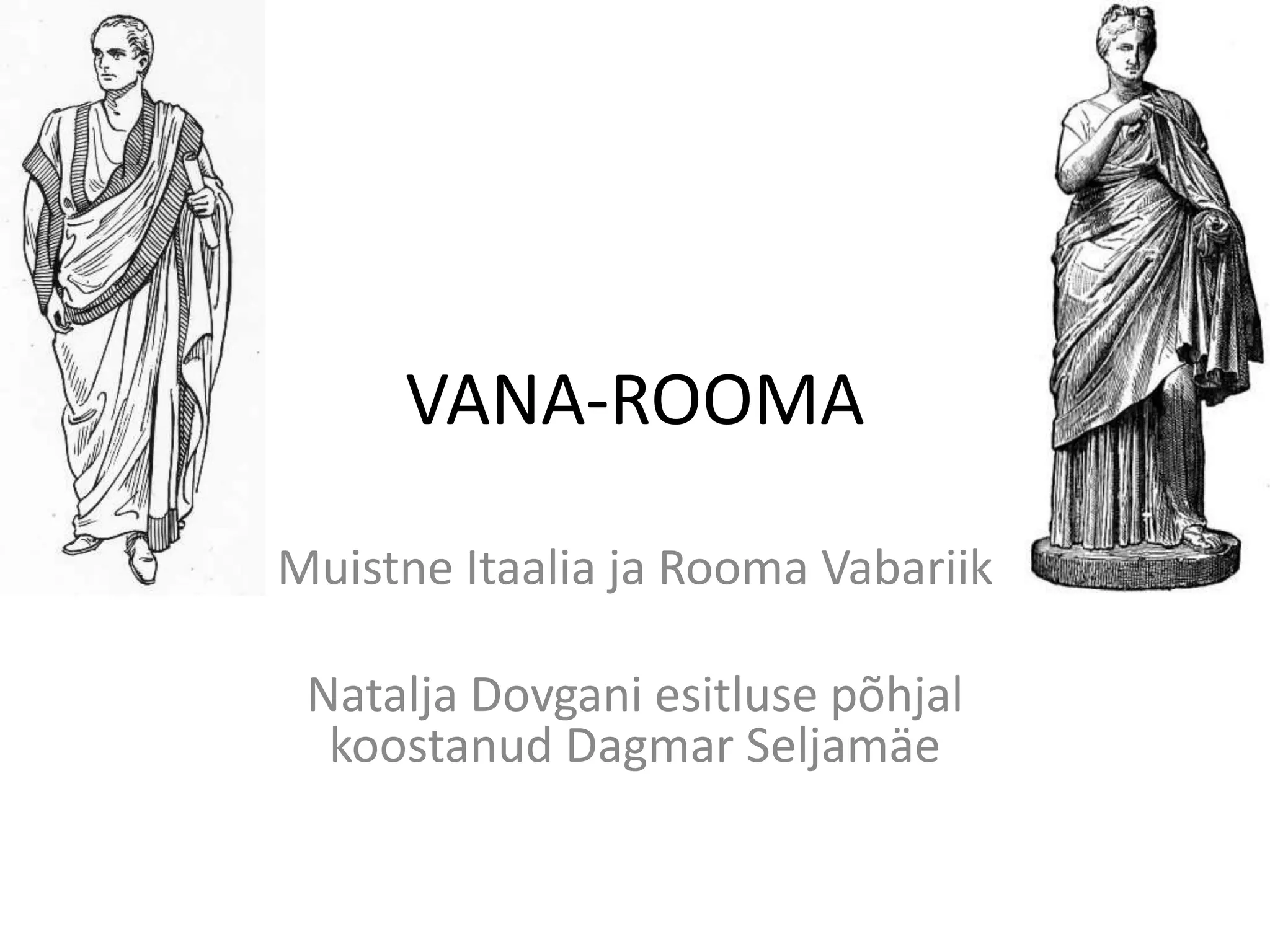 Vana-Rooma I | PPTX