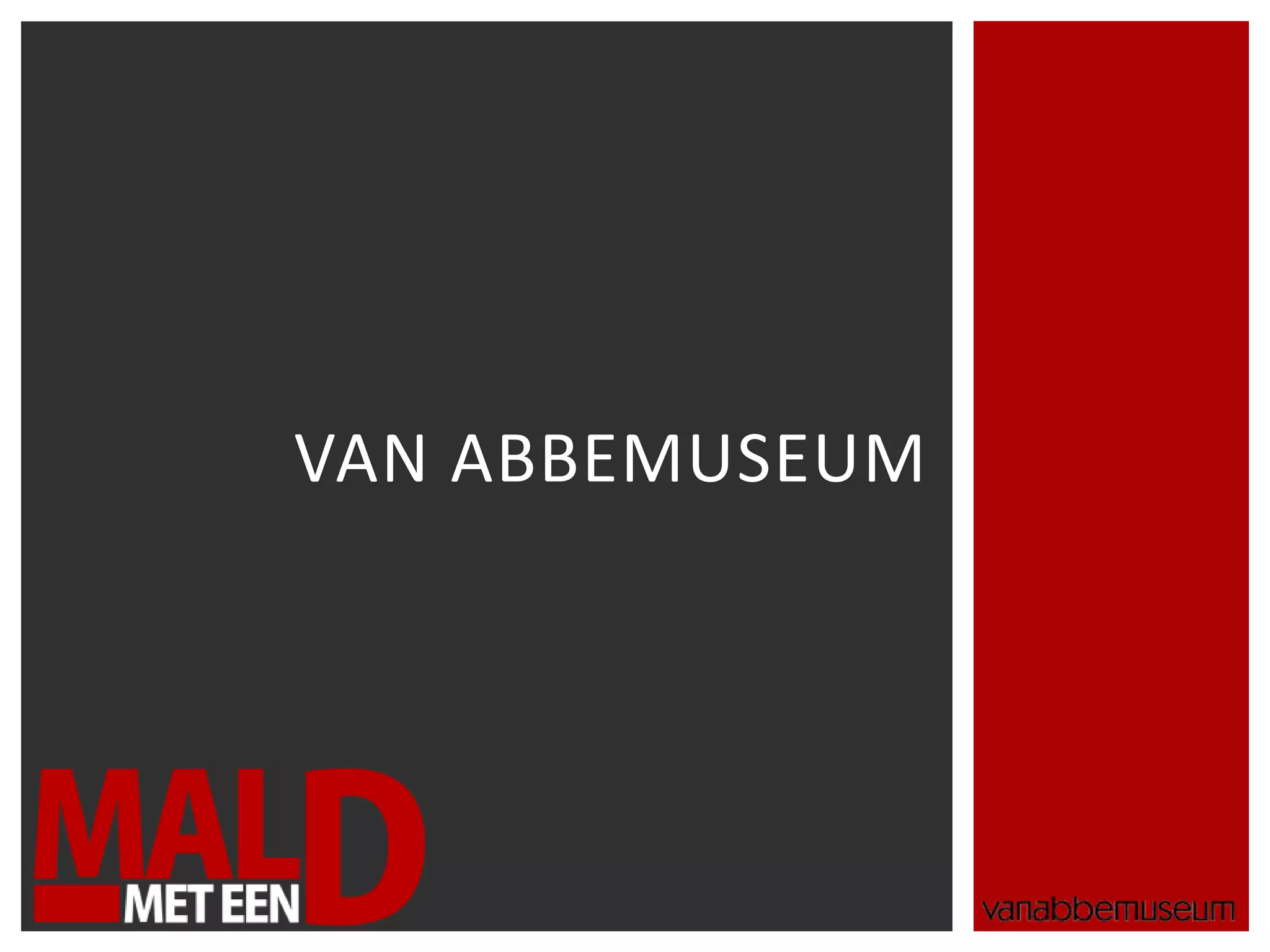 Van abbemuseum c1.1 | PPT