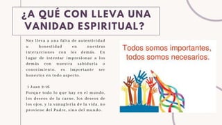 Definición de la vanagloria en universidad | PDF