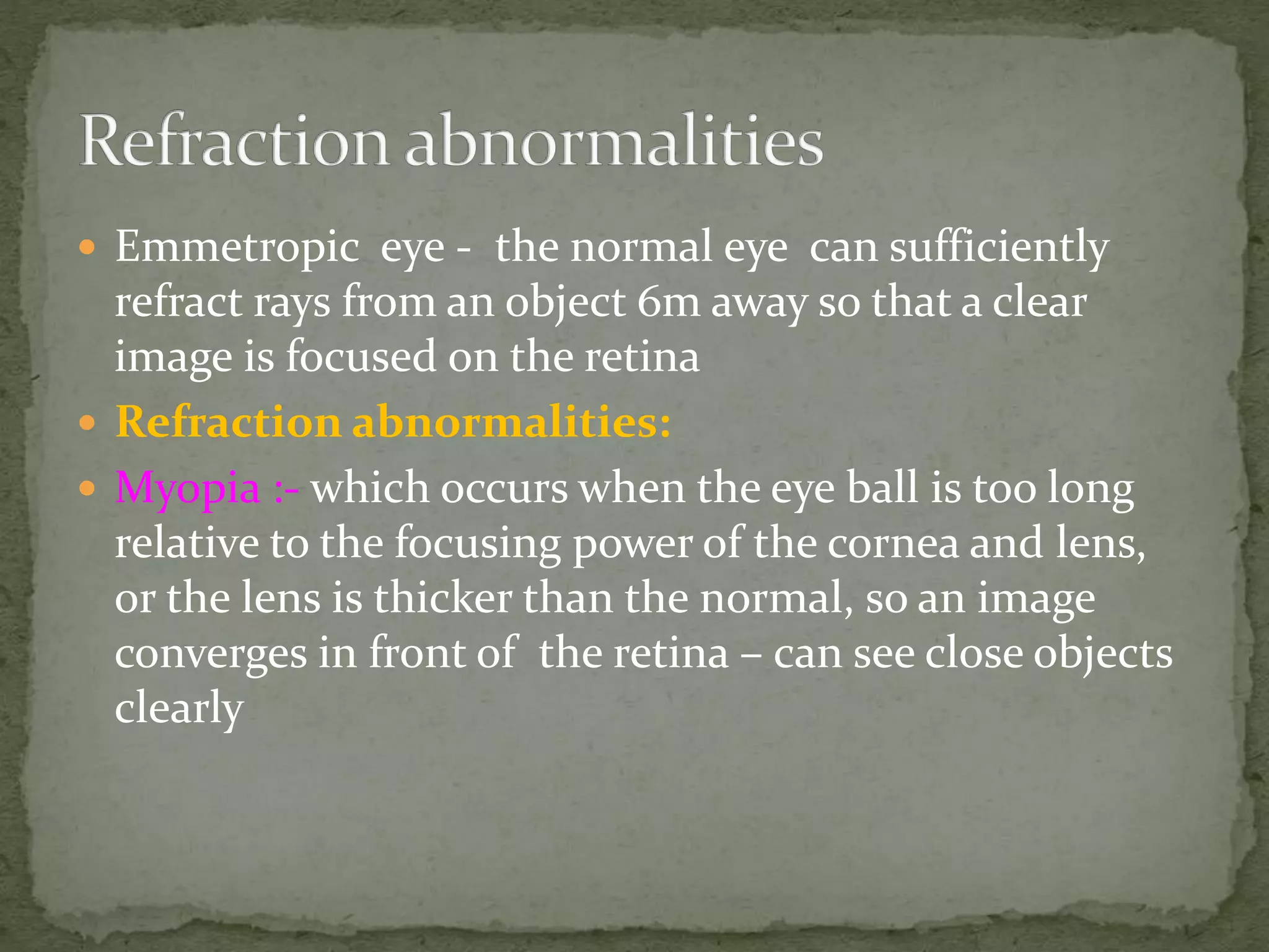 anatomy of eye | PPTX