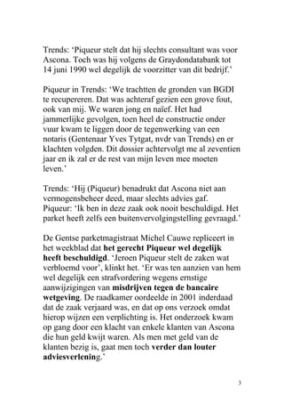 Van Ascona naar Optima met Jeroen Piqueur | DOC