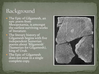 VanBibber Epic of Gilgamesh | PPTX