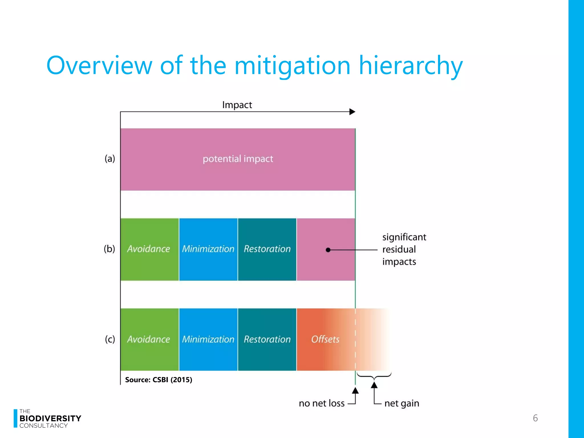 Applying the Mitigation Hierarchy for Linear Infrastructure | PDF ...