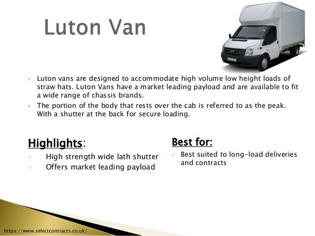 Van Body Styles Guide