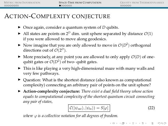 Vitaly Vanchurin "General relativity from non-equilibrium thermodynam…