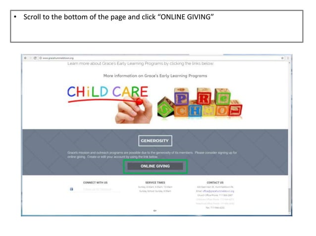 VANCO Giving Statement presentation | PPTX