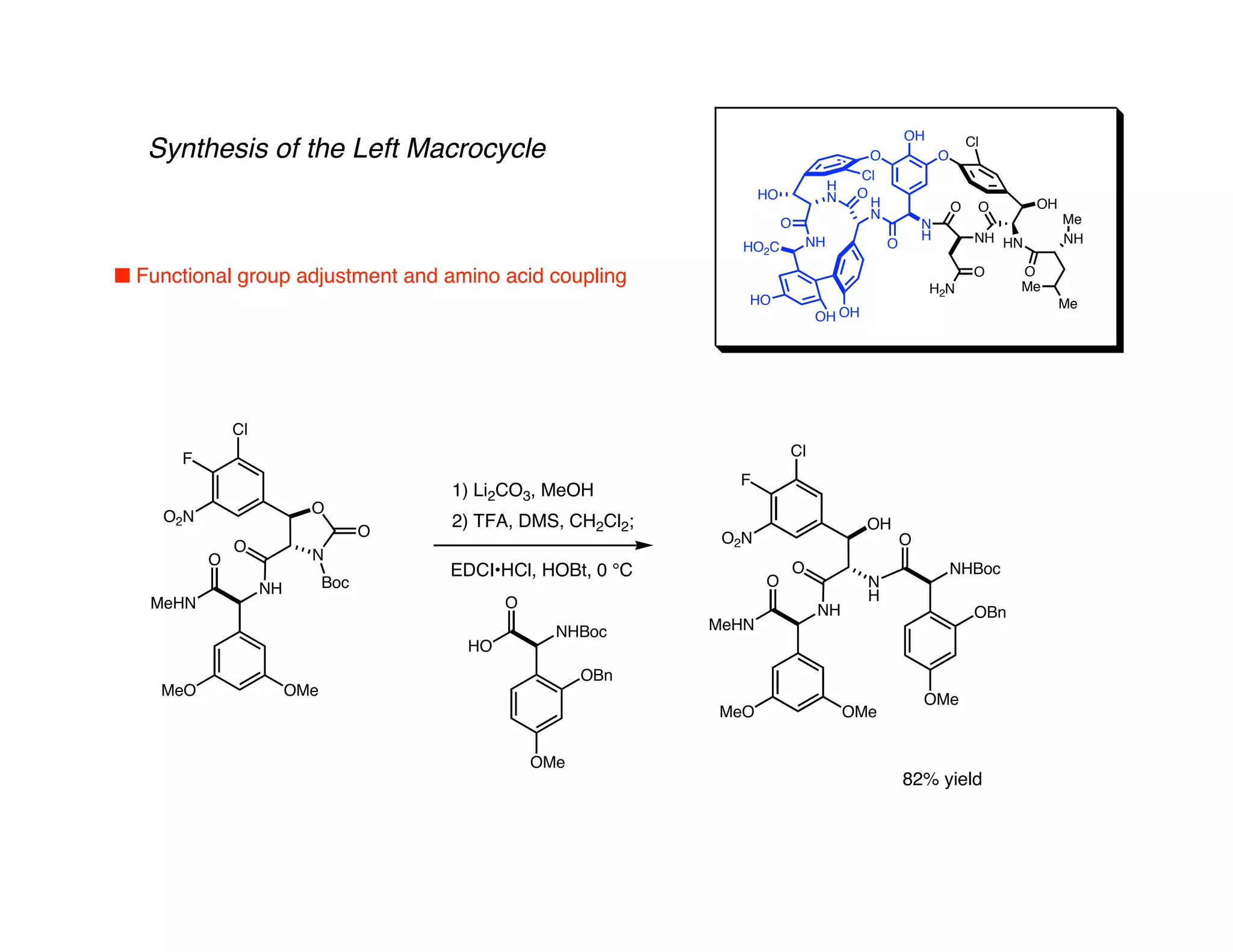 Comparative syntheses of Vancomycin | PDF | Chemistry | Science