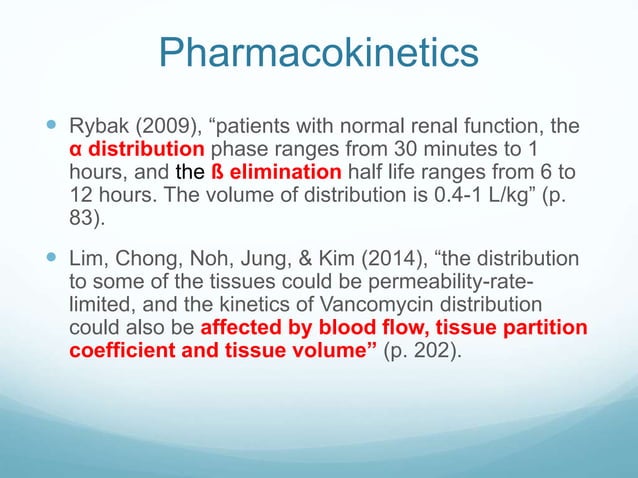 Vancomycin | PPTX | Infectious Diseases | Diseases and Conditions