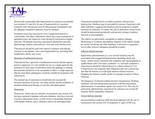 Vancomycin Hydrochloride for Injection Taj Pharma SmPC | PPT