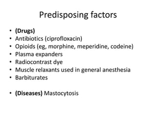 Red man syndrome related to vancomycin | PPTX