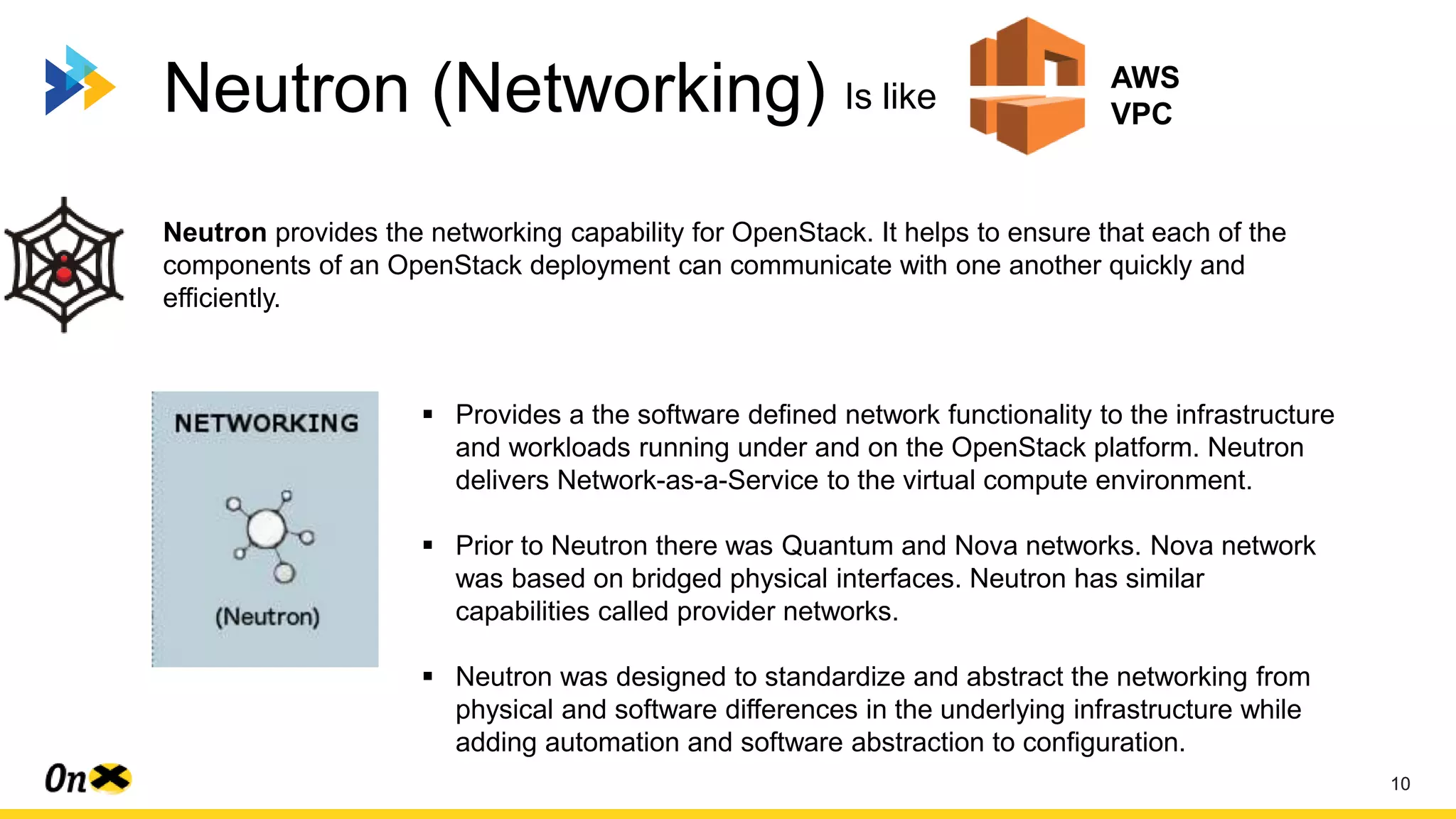 OpenStack for AWS Architects - Similarities, differences and bridging ...