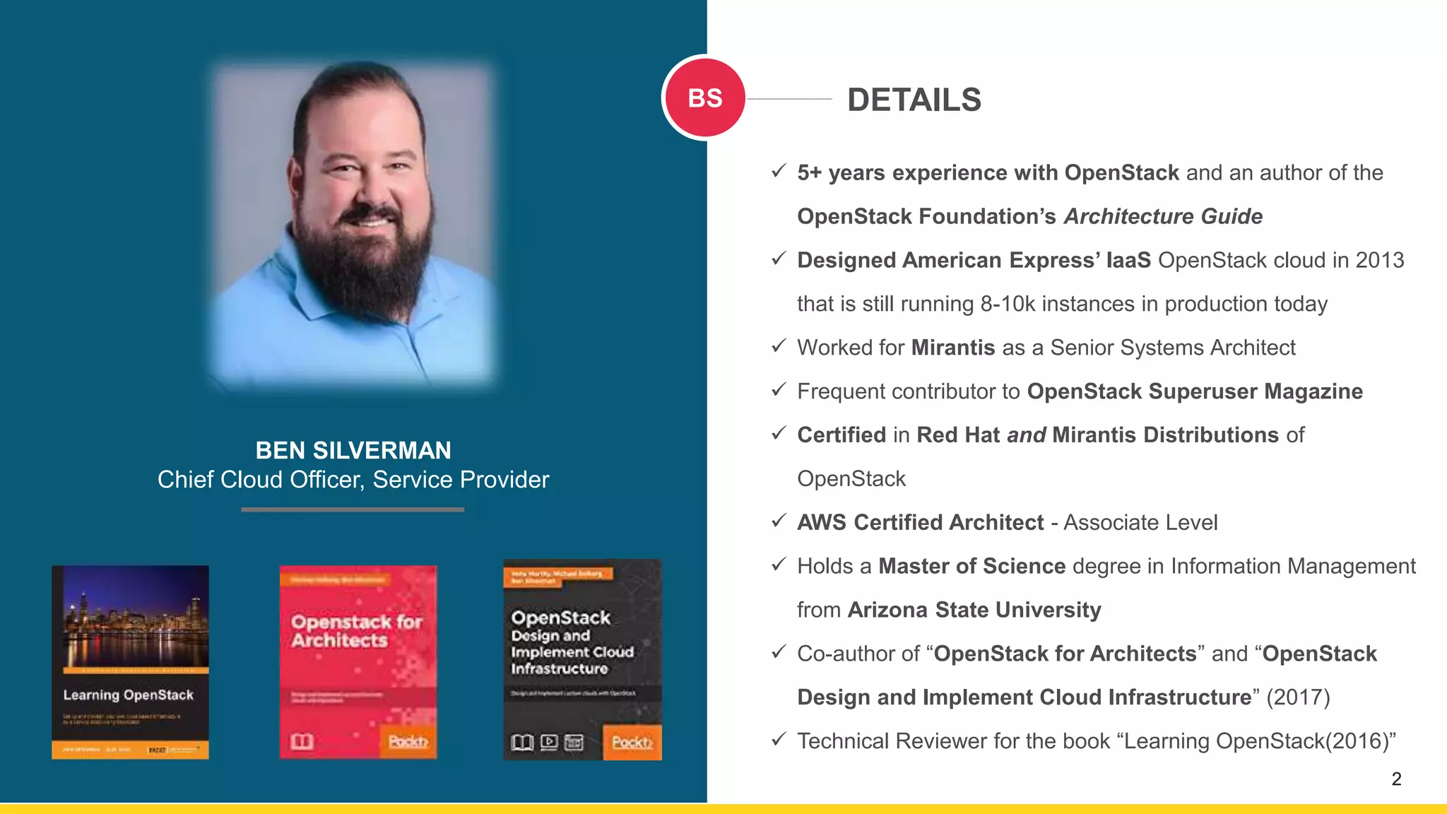 OpenStack for AWS Architects - Similarities, differences and bridging ...