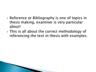 Vancouver method of reference | PPTX
